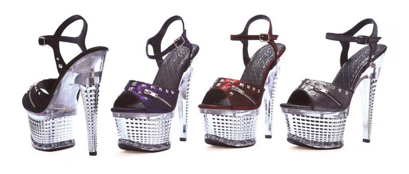 Ellie Shoes 649-Zane - Purple in Sexy Heels & Platforms - $51.51