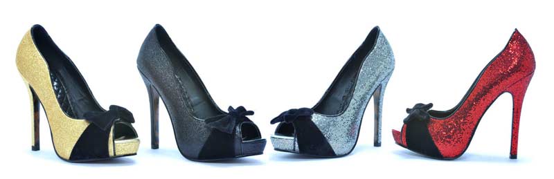 Ellie Shoes Bettie Page BP517-Tempest - Red in Sexy Heels & Platforms ...