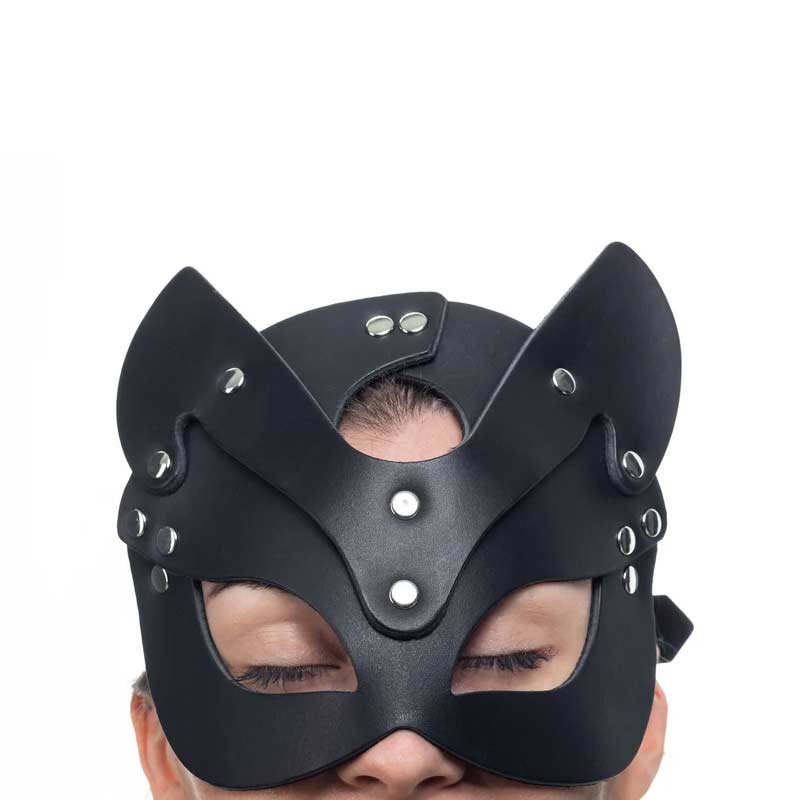 Lulexy BDSM Sexy Kitten Masks - Mona - Black in Bondage - $122.40