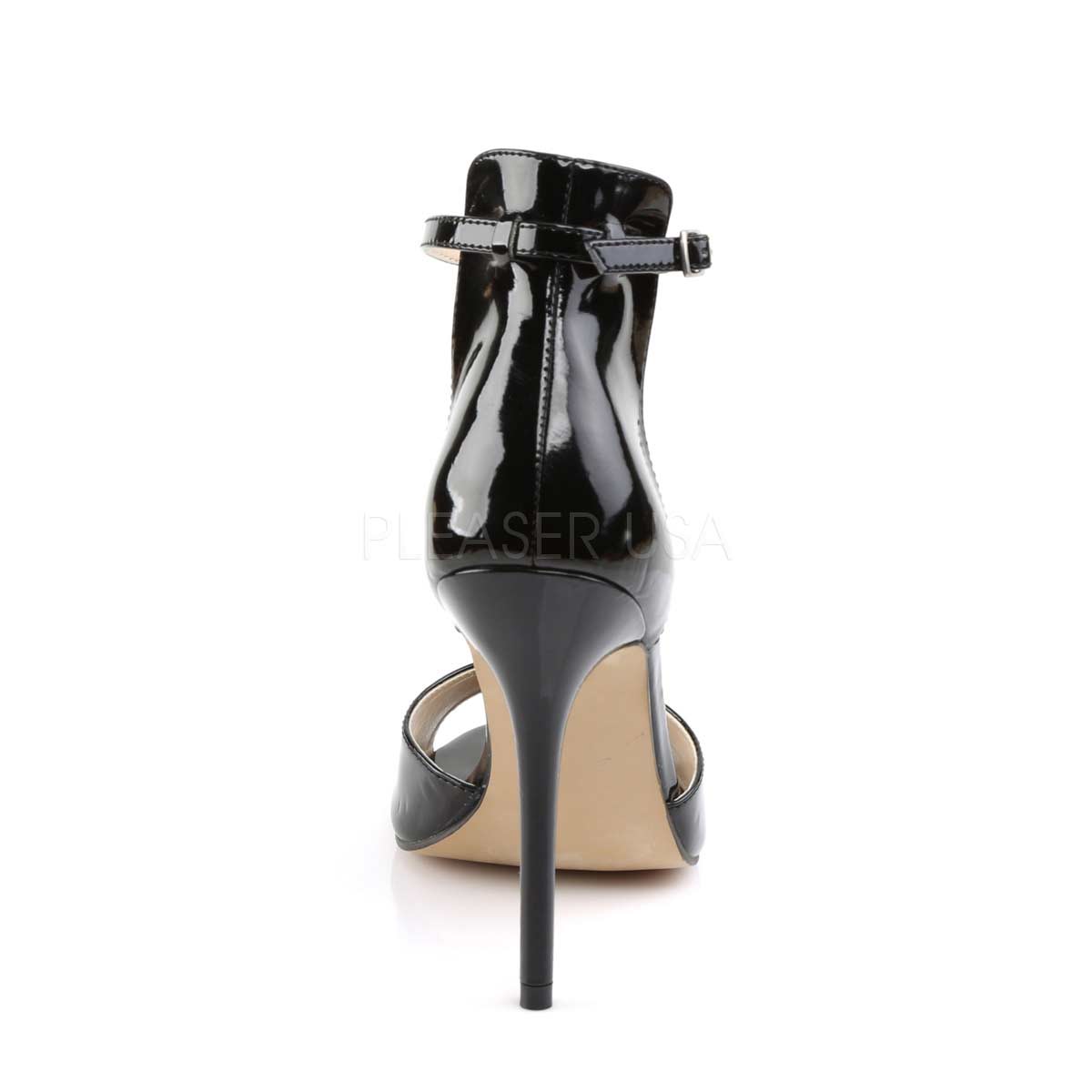 Pleaser Amuse-14 - Black Patent in Sexy Heels & Platforms - $36.95