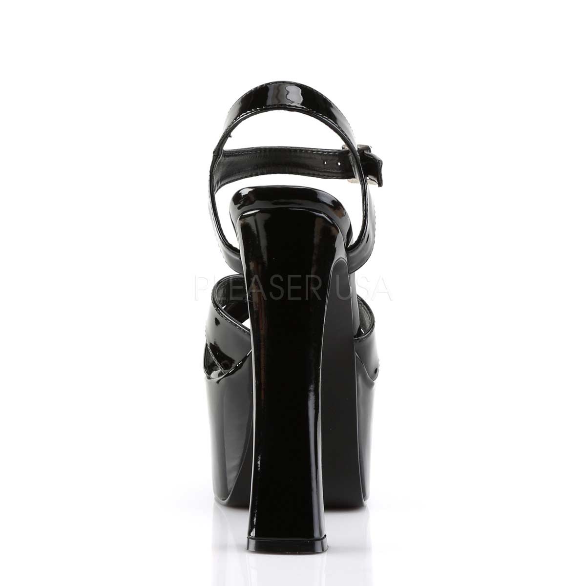 Pleaser Devious Candy-40 - Black Patent in Sexy Heels & Platforms - $48.95
