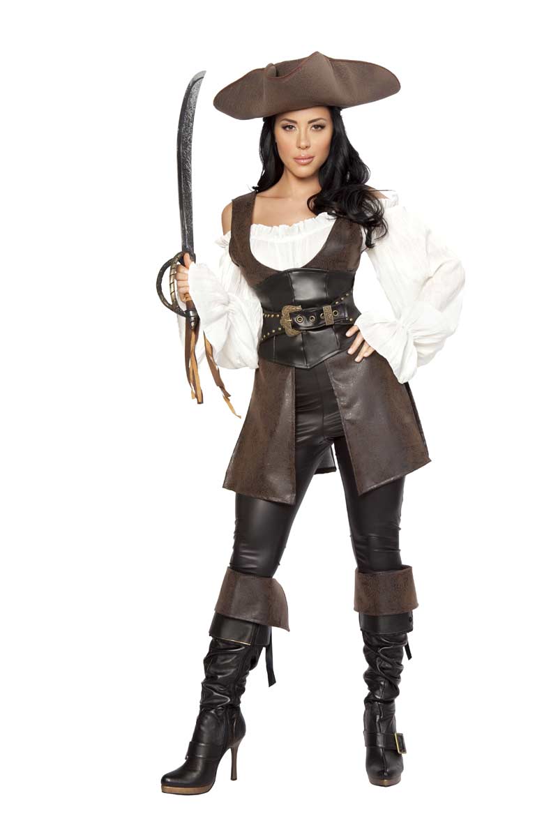 Roma Costume Deluxe 6pc Swashbuckler in Costumes - $100.99